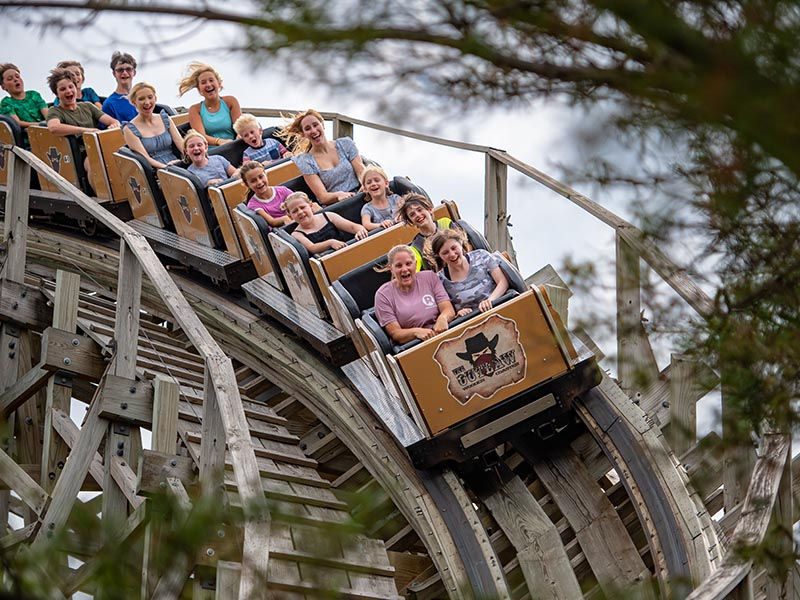 Outlaw Coaster | A Wild Ride Awaits at Adventureland Resort